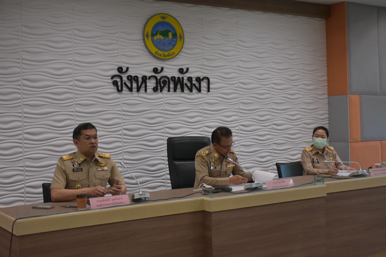 จ.พังงา ประชุมส่วนราชการสังกัดกระทรวงมหาดไทย ประจำเดือนพฤษภาคม 2566
